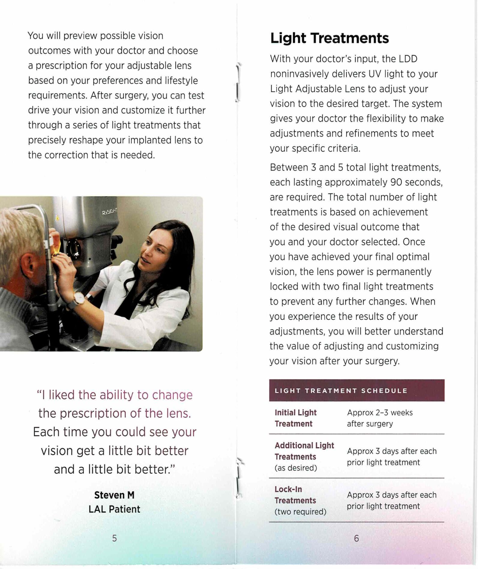 Light Adjustable Lenses: test out your vision after Cataract Surgery