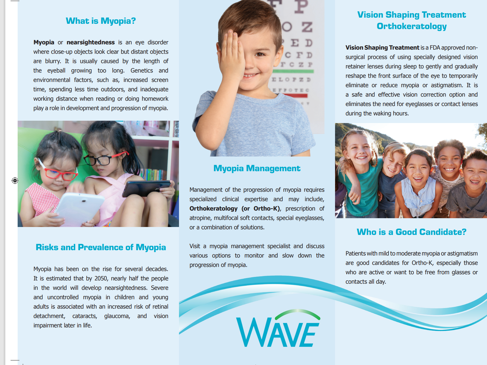 Prevent| Correct| Myopia| Hyperopia| Presbyopia| Wave| NightLens